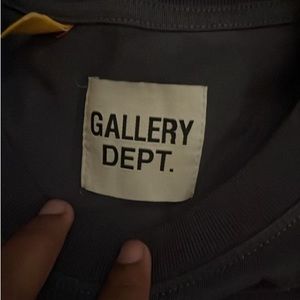 Gallery Dept | Shirts | Black Gallery Dept Tee | Poshmark